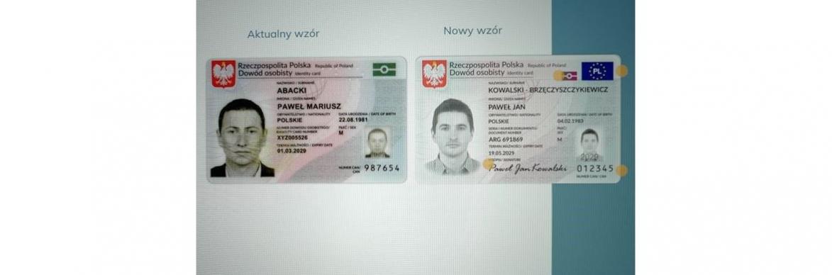 Nowe dowody osobiste. Dokumenty z odciskiem palca od 7 listopada ... Nowe dowody osobiste. Dokumenty z odciskiem palca od 7 listopada ...
